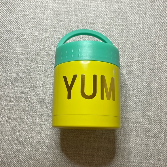 Kitchen | Yellow Yum Food Lunch Container Stainless Steel 425 H | Poshmark